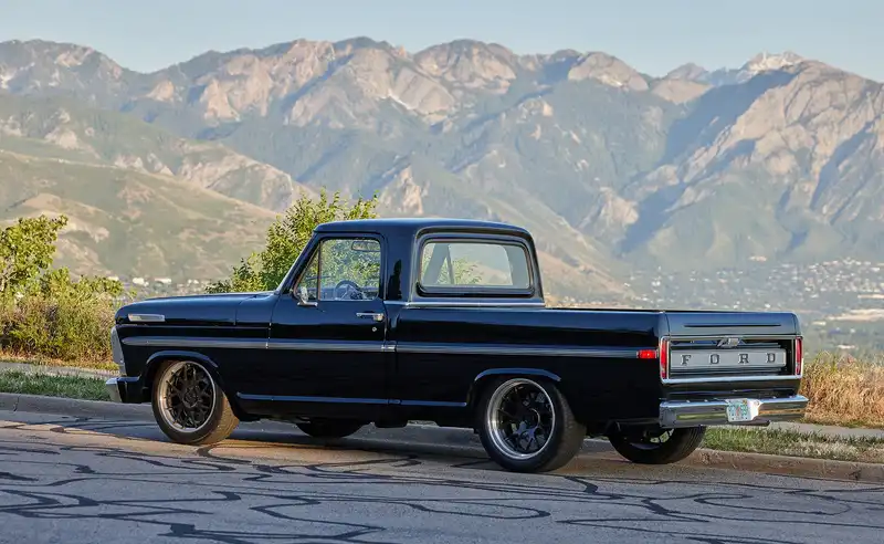 Lowered Classic Ford Trucks
