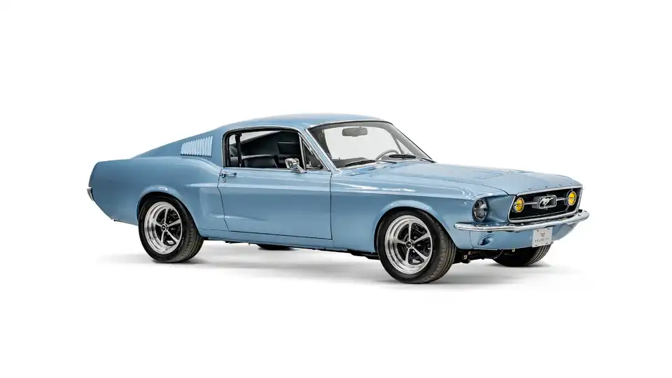 1968 Classic Ford Mustang For Sale | Brittany Blue Signature Series (5450)