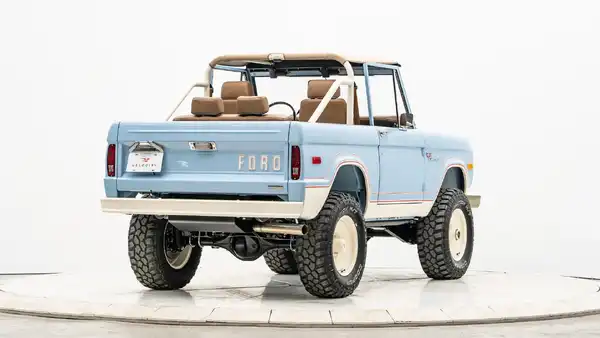 1974 Re-Engineered Classic Ford Bronco | Skyview Blue Ranger Package ...