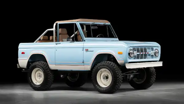 1974 Re-Engineered Classic Ford Bronco | Skyview Blue Ranger Package ...