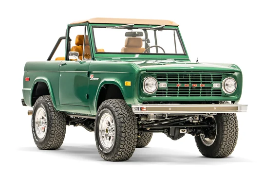 Antique Original Ford Broncos Colors