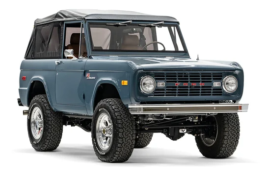 1973 Re-Engineered Classic Ford Bronco | Wind Blue Ranger Package (4994)