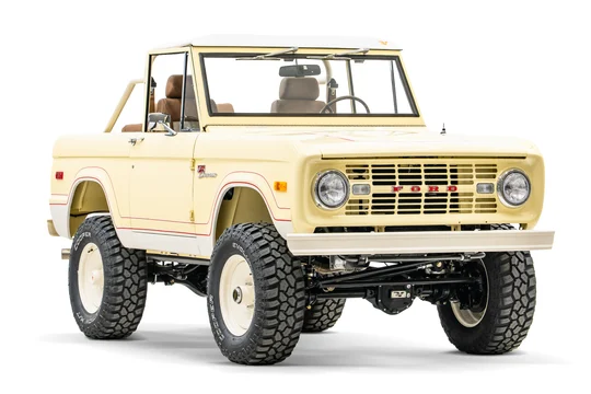 1972 Re-Engineered Classic Ford Bronco | Brittany Blue Ranger Pkg (00058)