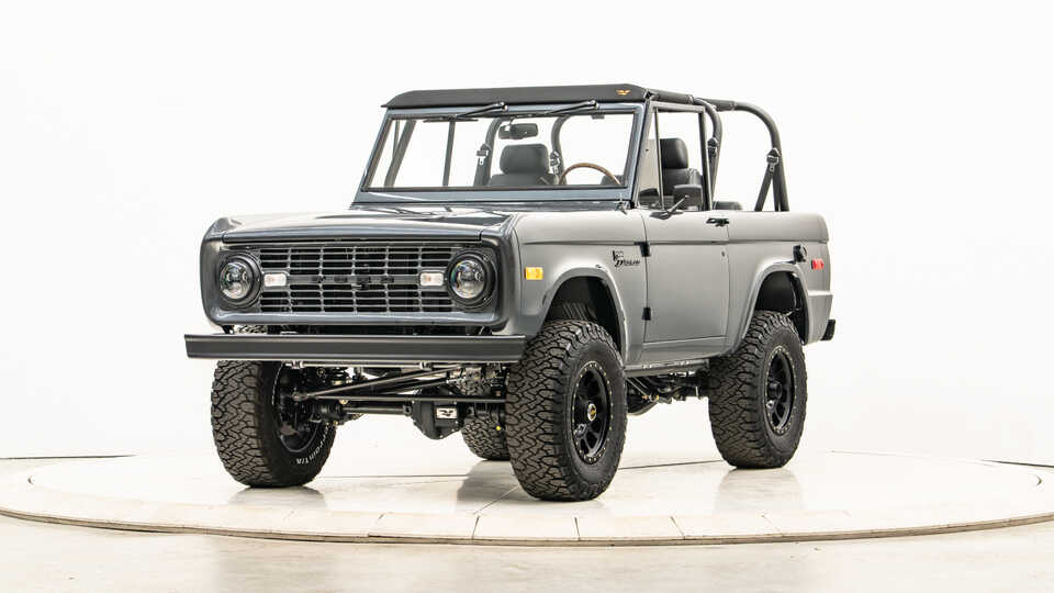 1973 Re-Engineered Classic Ford Bronco | Slate Gray Blackout Package (1511)