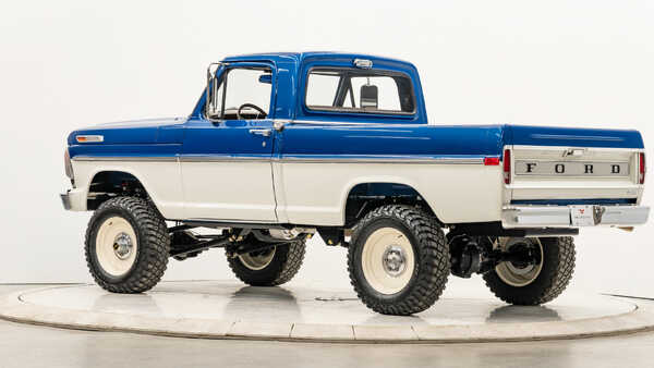 1968 Re-Engineered Classic Ford F-150 | Midnight Blue Heritage Series ...